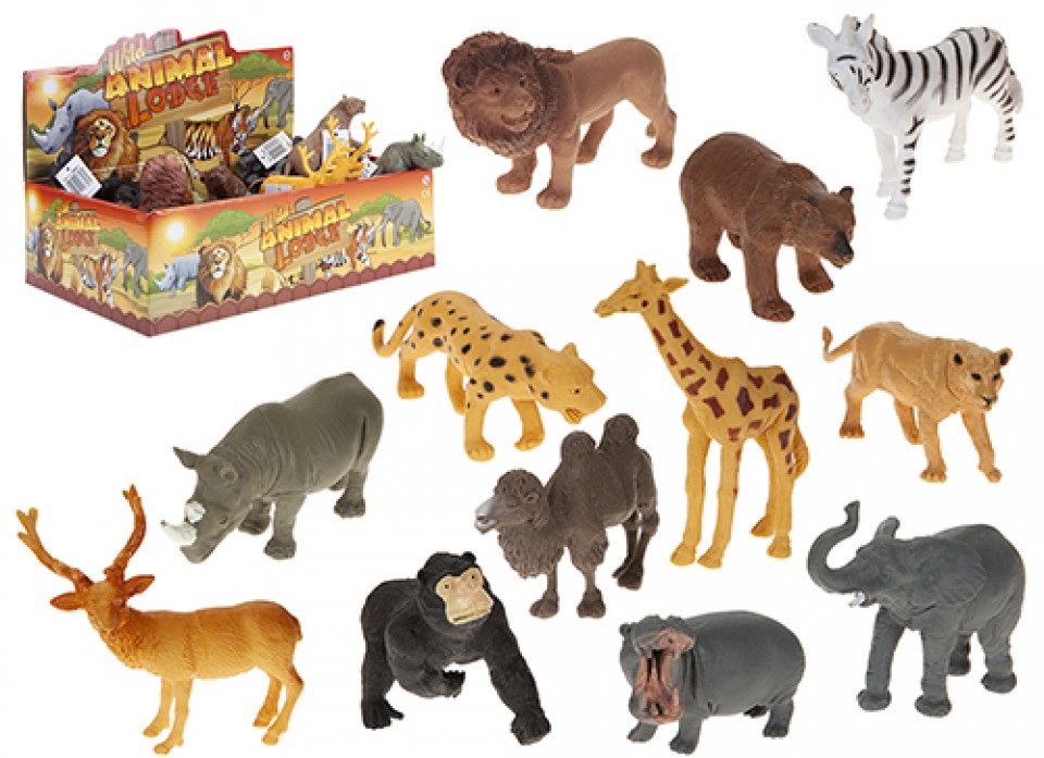 Item No. 400015 WILD PVC ANIMALS