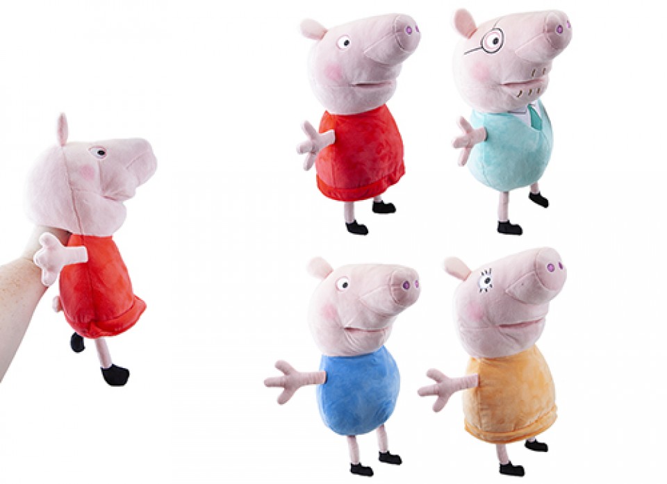 Item No. 469060 PEPPA PIG PLUSH PUPPETS