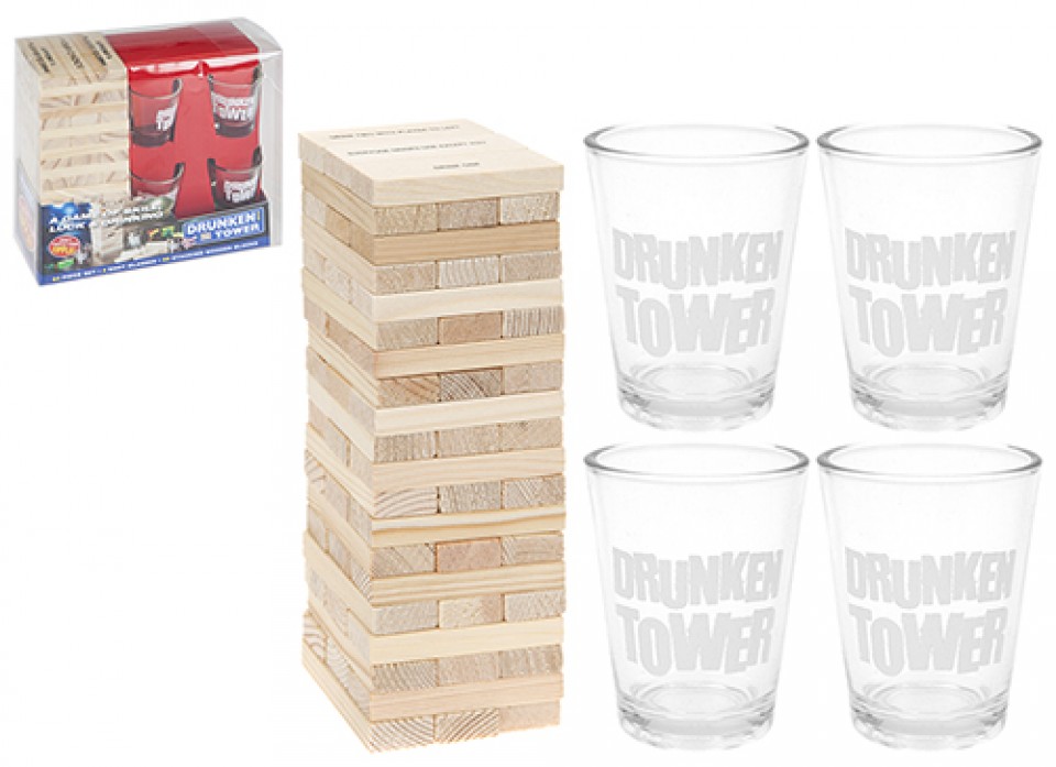 Item No. 617007 DRUNKEN TOWER DRINKING GAME